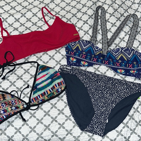 Roxy | Swim | Roxy 4 Piece Bundle Swim Wear | Poshmark